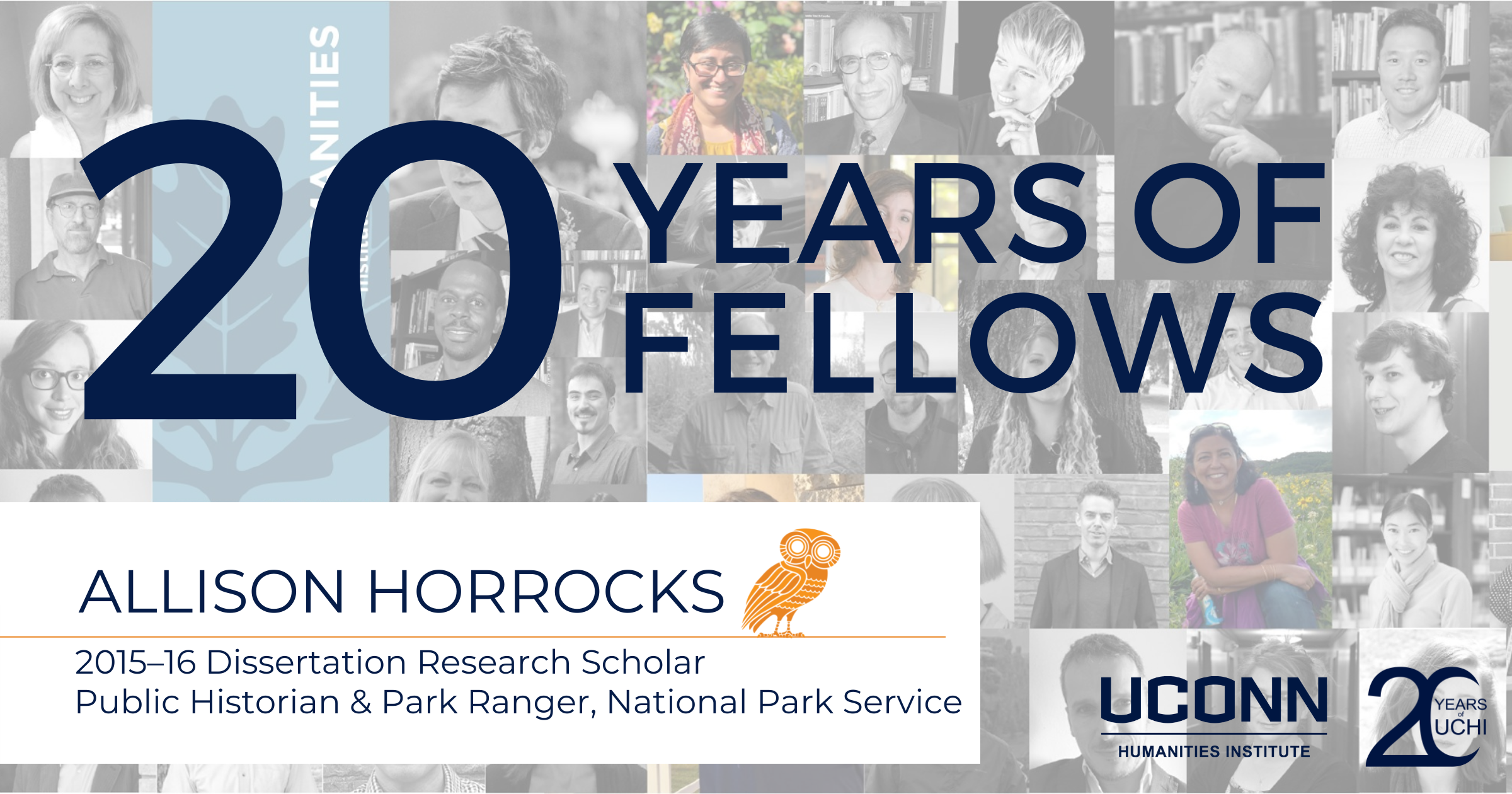 20 Years of Fellows: Allison Horrocks | Humanities Institute