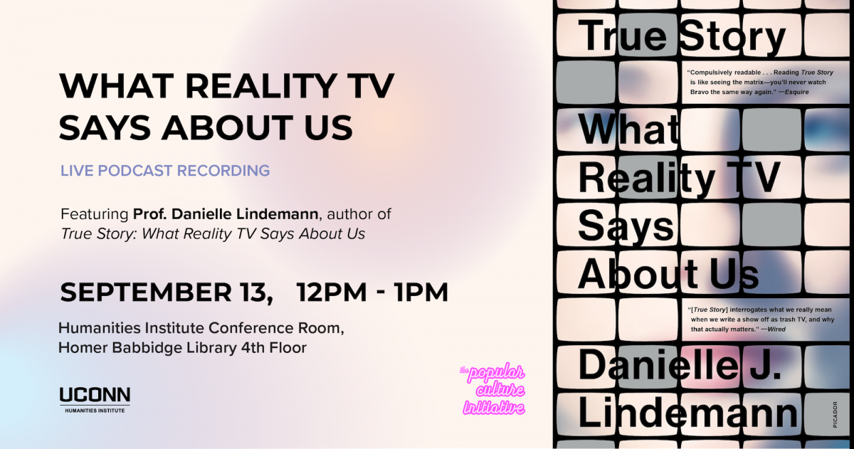 The Popular Culture Initiative Presents Danielle Lindemann On What